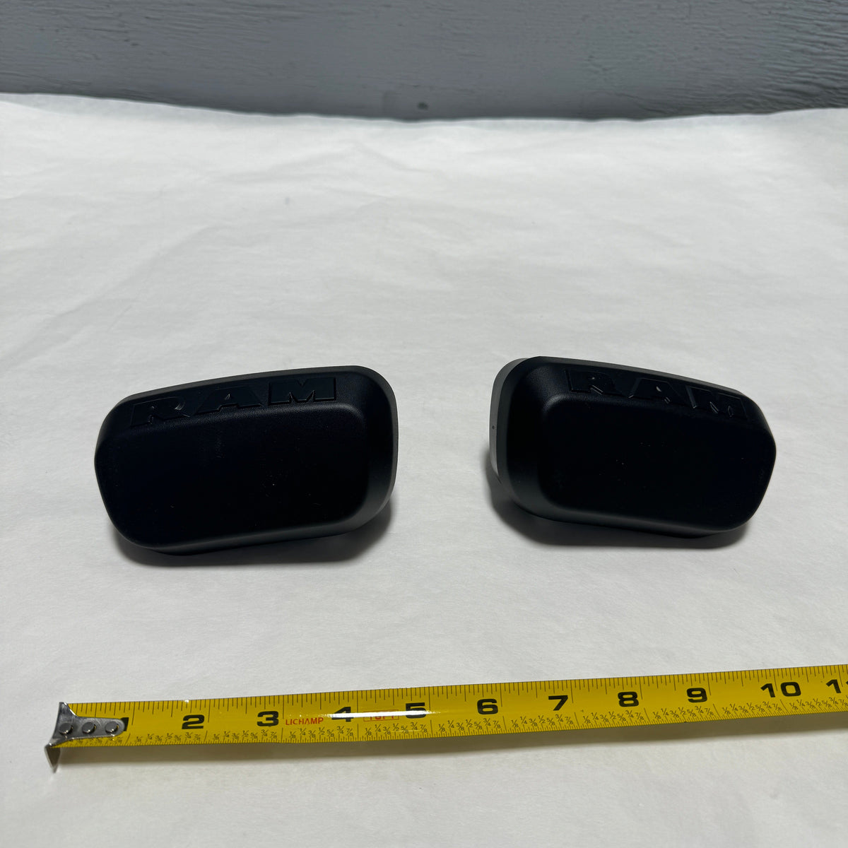 2013-2018 Dodge Ram 1500 2500 3500 Tubular Side Step End Cap Kit ...