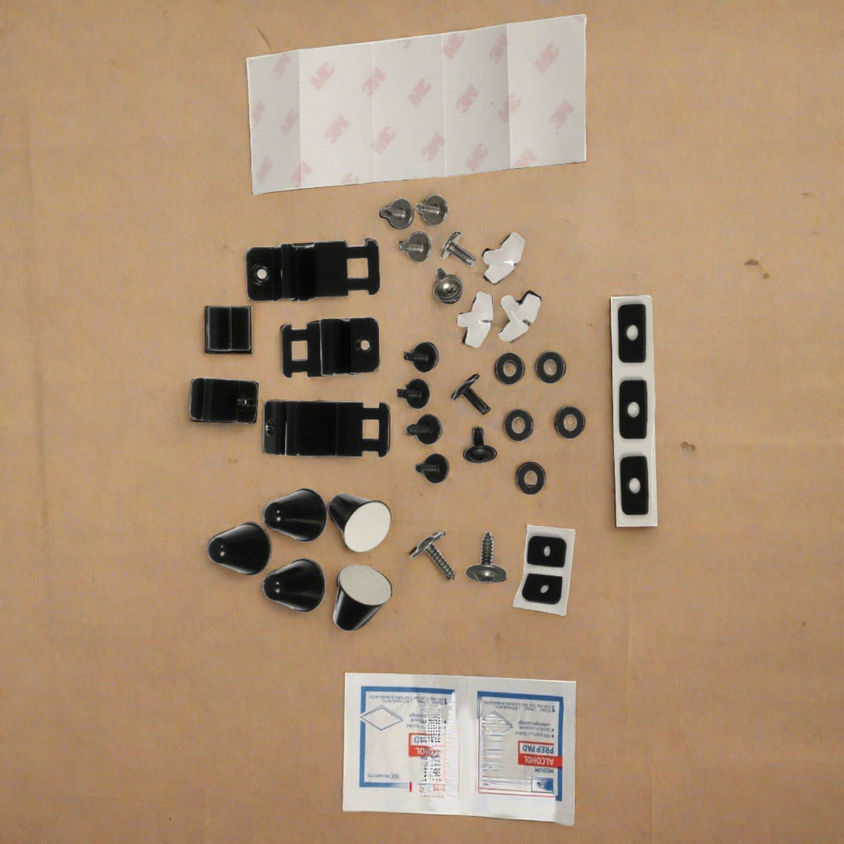 2015-2020 Ford F-150 Hood Bug Deflector Guard Shield Mounting Hardware ...