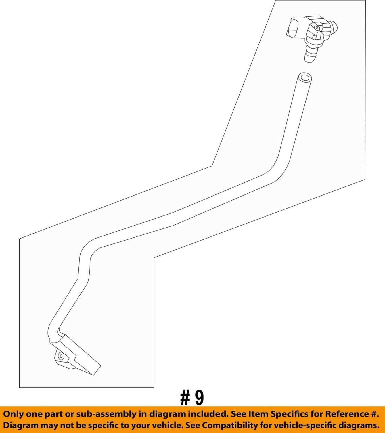 2015-2020 Tahoe Yukon Escalade Brake Booster Vacuum Hose Pipe OEM ...