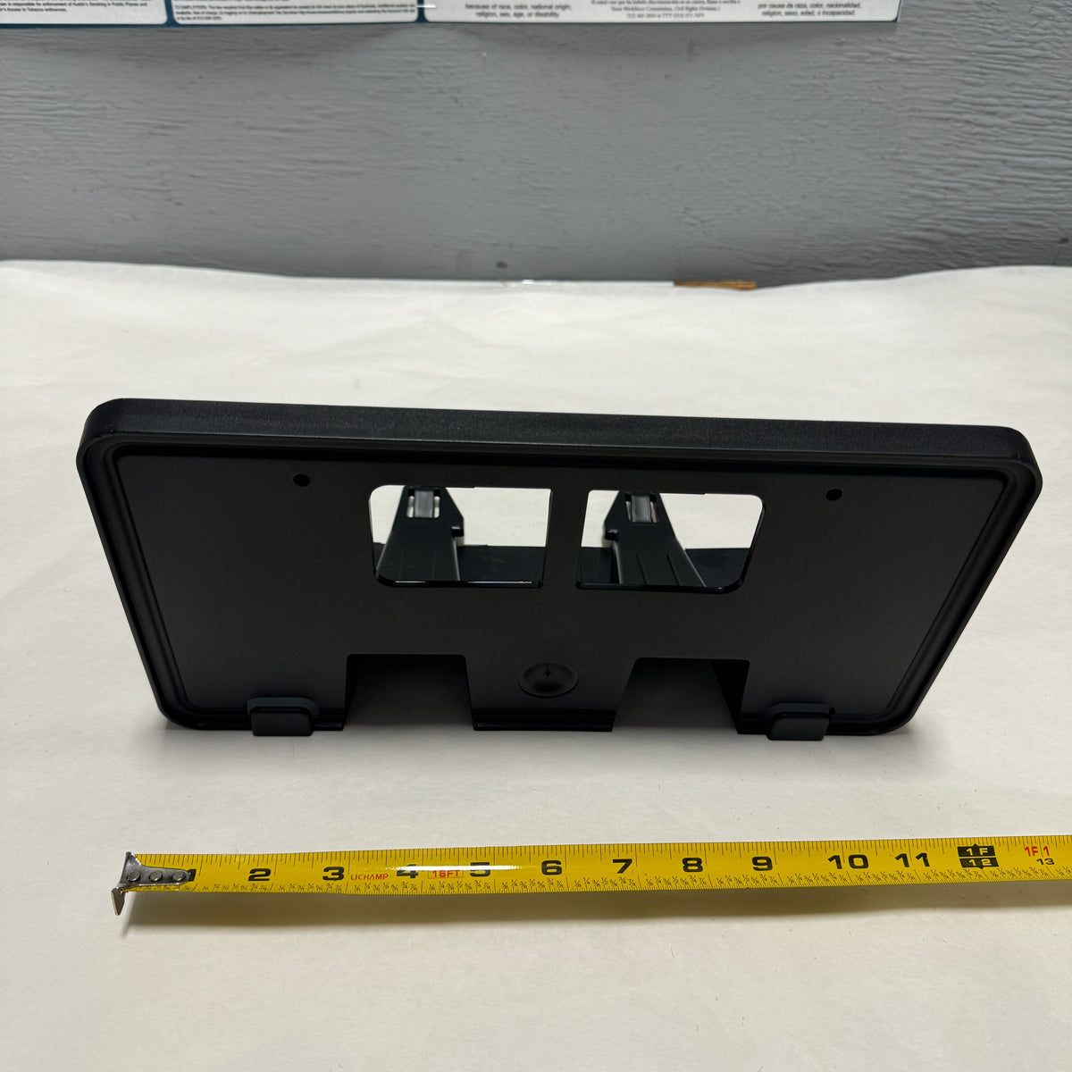 2017-2019 Ford F-350 Dually 4WD Front Bumper License Plate Bracket - N ...