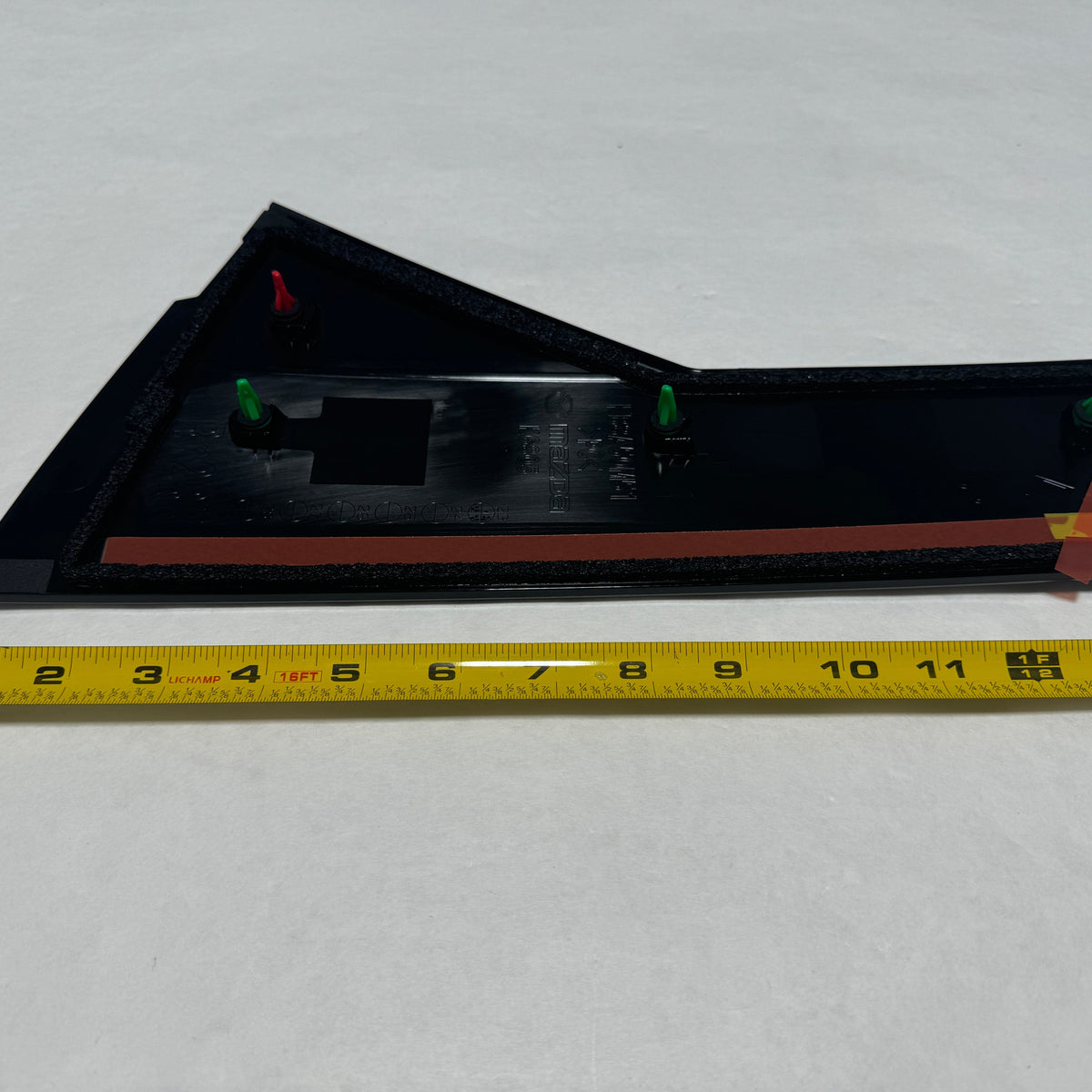 2017-2024 Mazda CX-5 Passenger Rear Door Garnish Pillar Trim Piano Bla ...