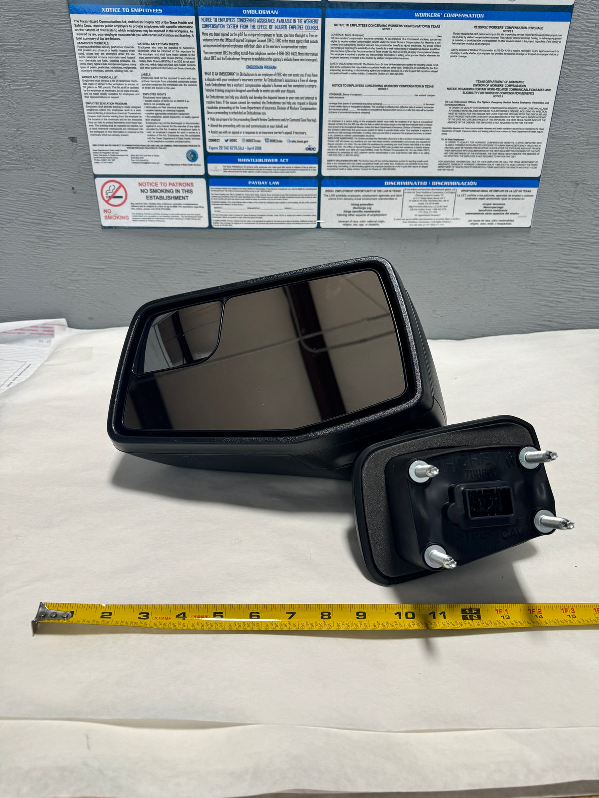 2019-2023 Chevrolet Silverado 1500 Driver Side Power Rear View Mirror ...