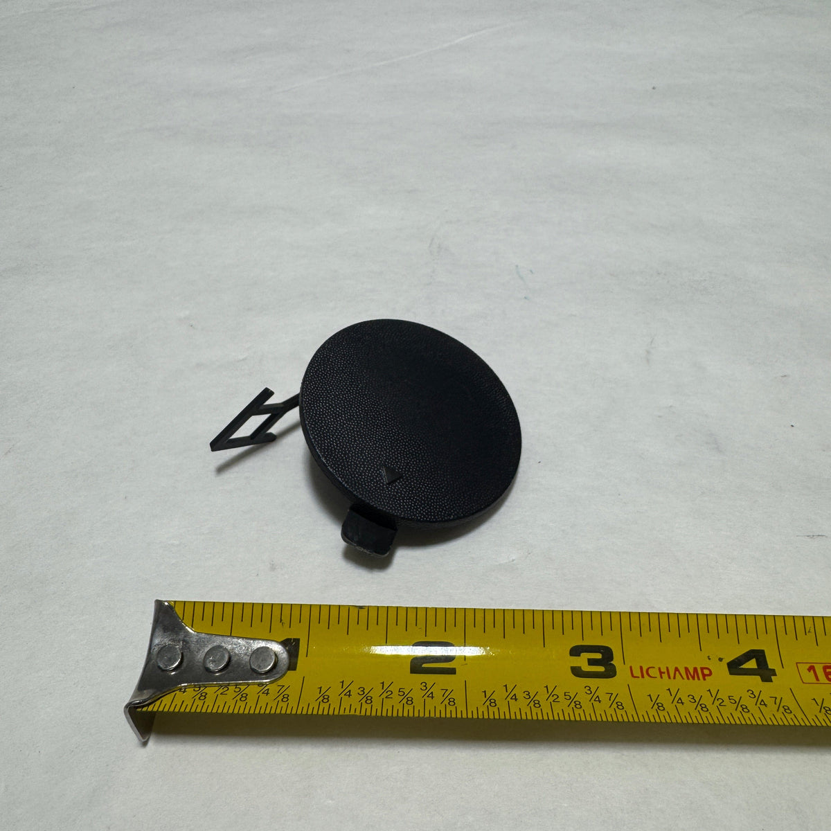 2020-2022 Kia Soul Rear Tow Hook Eye Cap Cover Textured Unpainted Blac ...