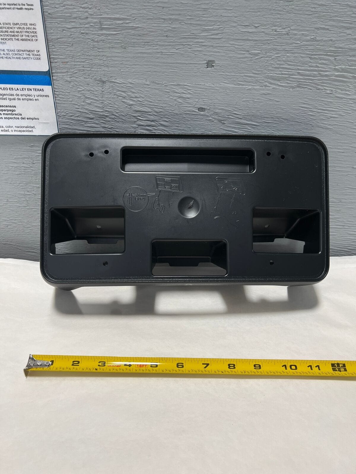 2020-2023 Chevrolet Silverado 2500 Front License Plate Bracket - No Ha ...