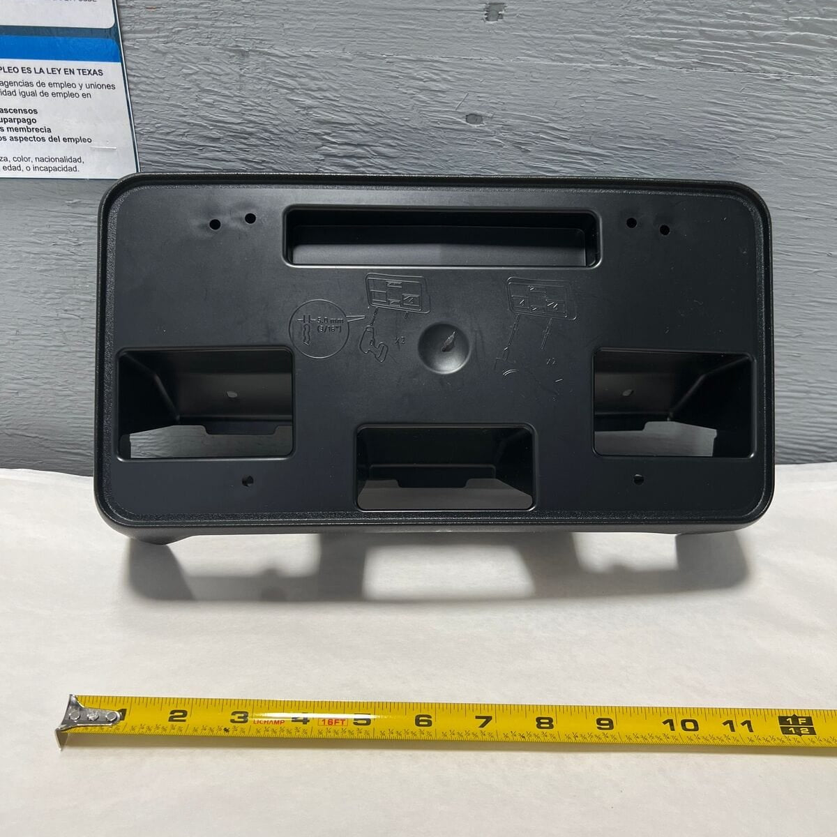 OEM Front License Plate Bracket | Chevrolet Silverado 2500 | – Conquest ...