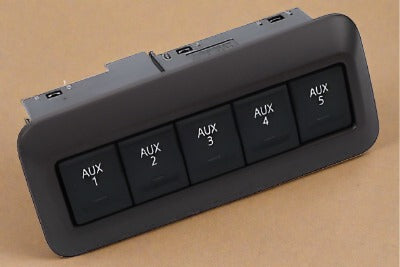 2020-2023 Silverado Sierra 2500 3500 Auxiliary Upfitter 5 Button Switc ...