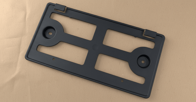 2024 Ford Mustang Front License Plate Bracket Mounting Kit Black OEM ...