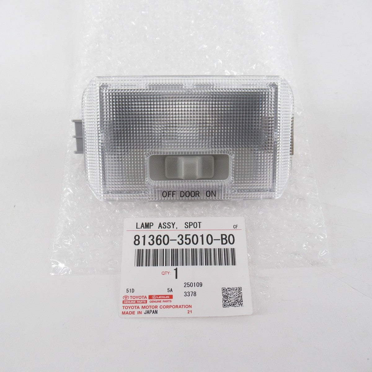 Genuine OEM Toyota 81360-35010-B0 Cargo Area Light 2010-2024 4Runner ...